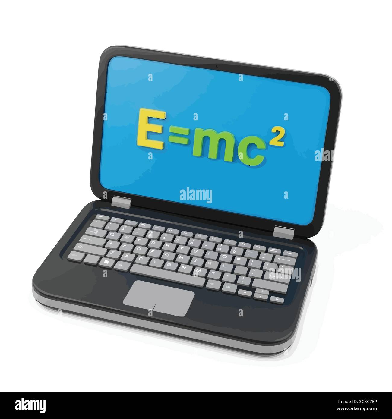 Vector art laptop displaying Stock Vector Images - Alamy