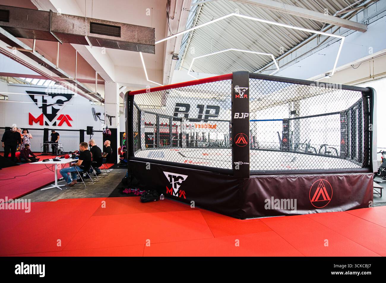 A news conference of Czech MMA fighter Jiri Prochazka, who will present ...