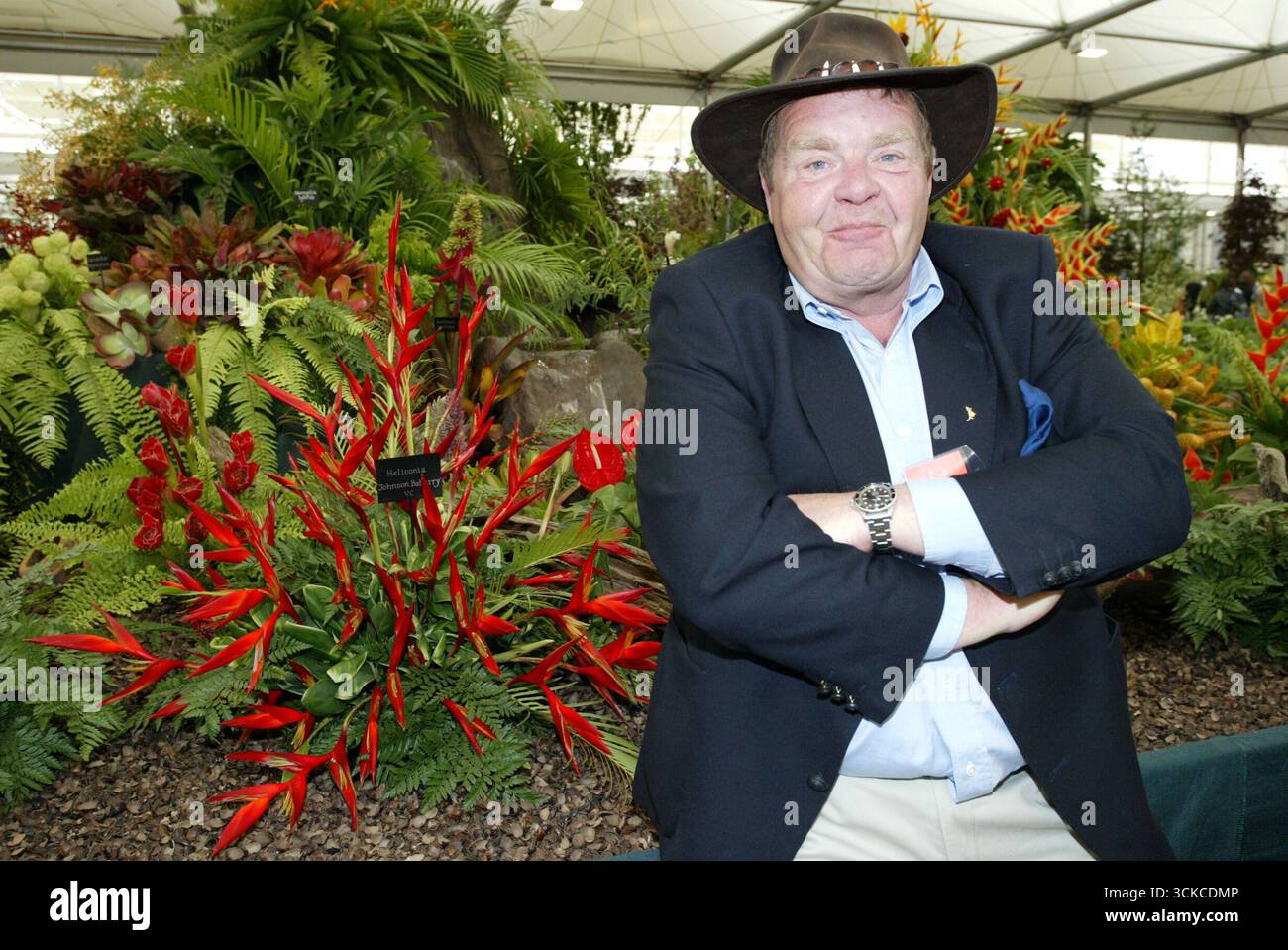 Geoffrey Hughes at the Chelsea Flower Show in London - 22 May 2005 ...