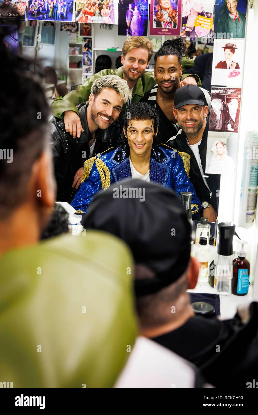 mmc Dennis Dnice Somuah, Jay Khan, Prince Damien, Joel de Tombe und Daniel Johnson .Die ...