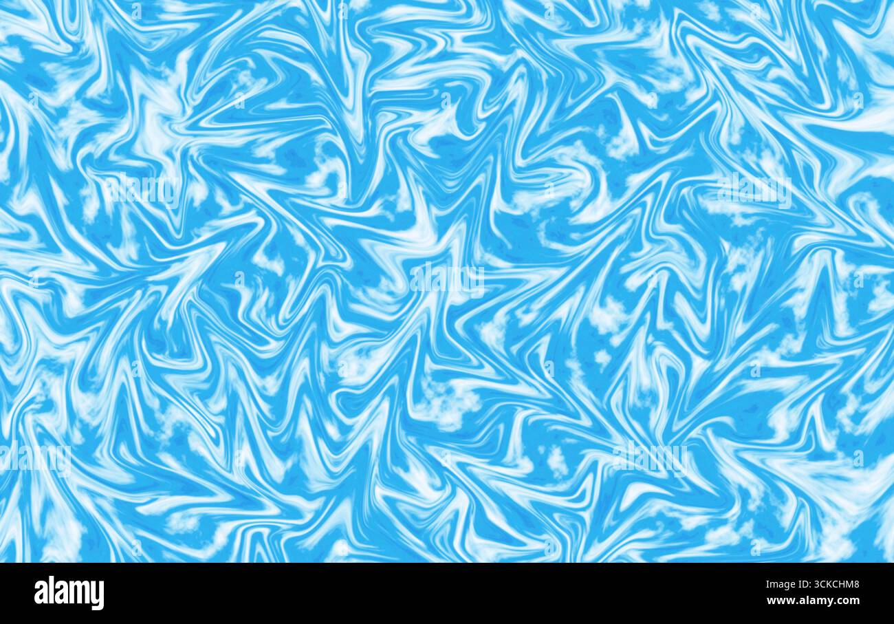 Illustration of royal blue and white spreading liquid pattern Stock ...