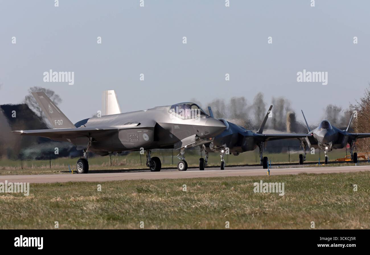 Kampfflugzeuge der Royal Netherlands Air Force RNLAF vom Typ Lockheed ...