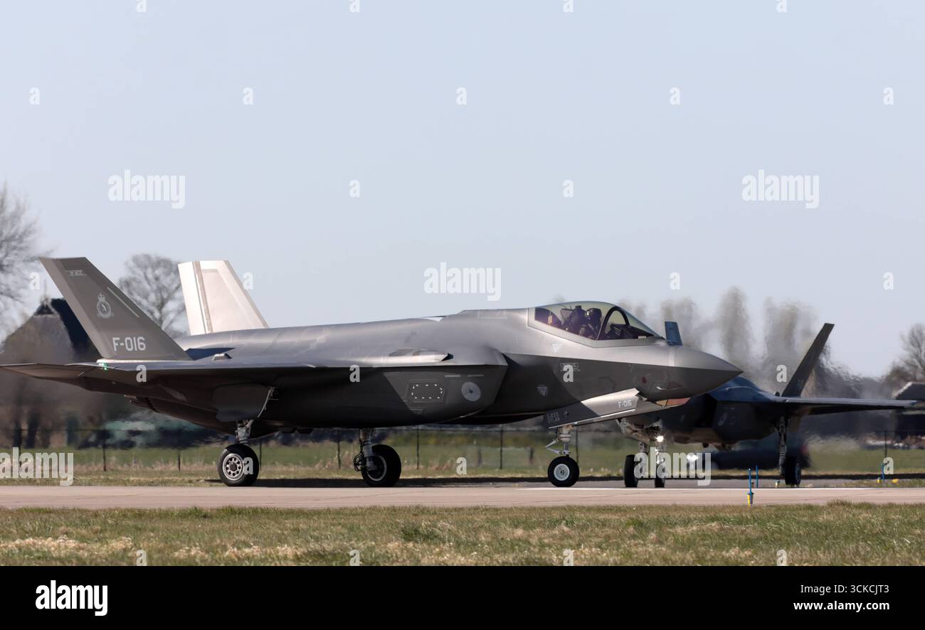 Kampfflugzeuge der Royal Netherlands Air Force RNLAF vom Typ Lockheed ...