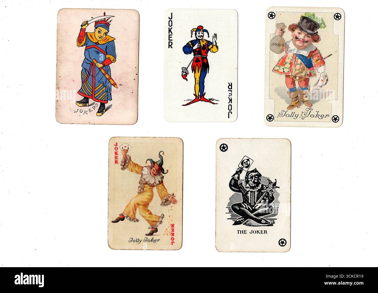 Family playing cards retro Cut Out Stock Images & Pictures - Alamy