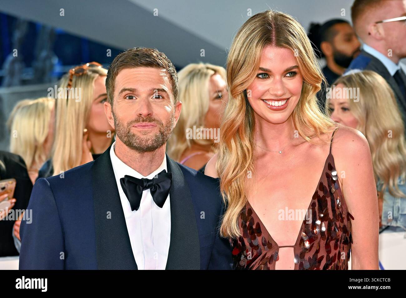 London, UK, 10th September 2025: Joel Dommett and Hannah Cooper-Dommet ...