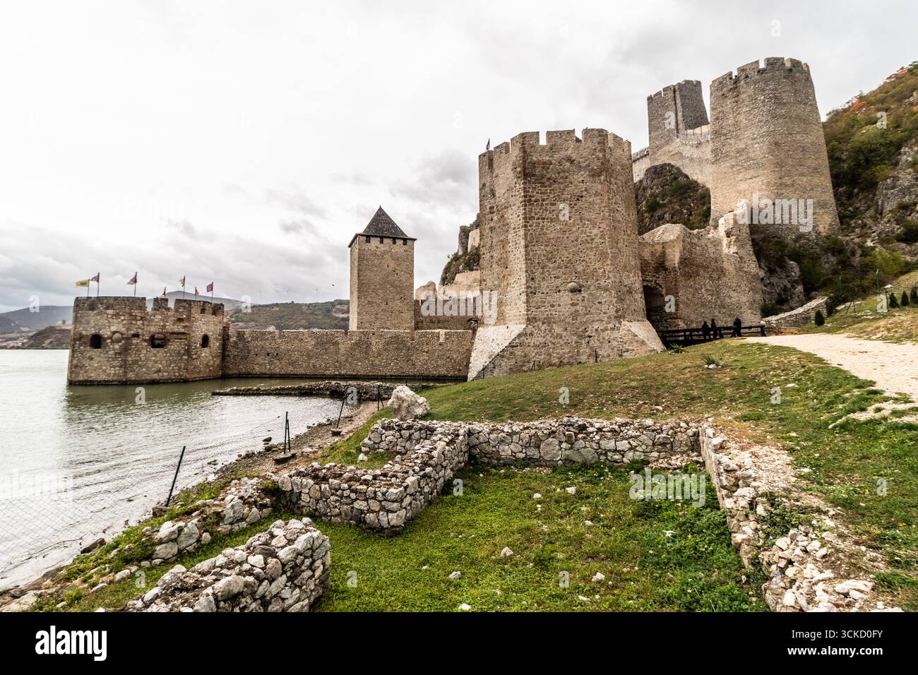 View golubac fortress serbia hi-res stock photography and images - Alamy
