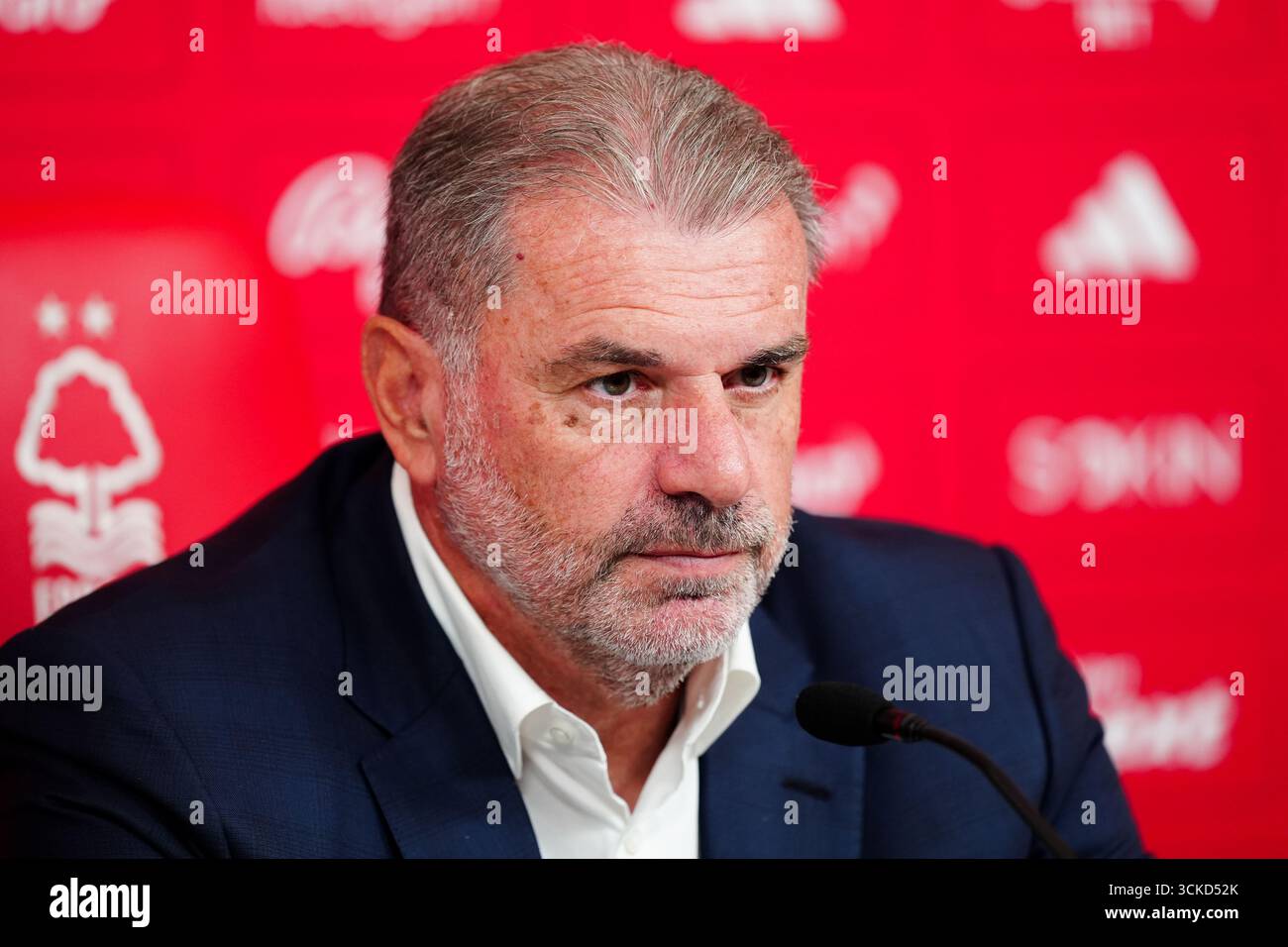 Newly appointed Nottingham Forest Ange Postecoglou during a press ...
