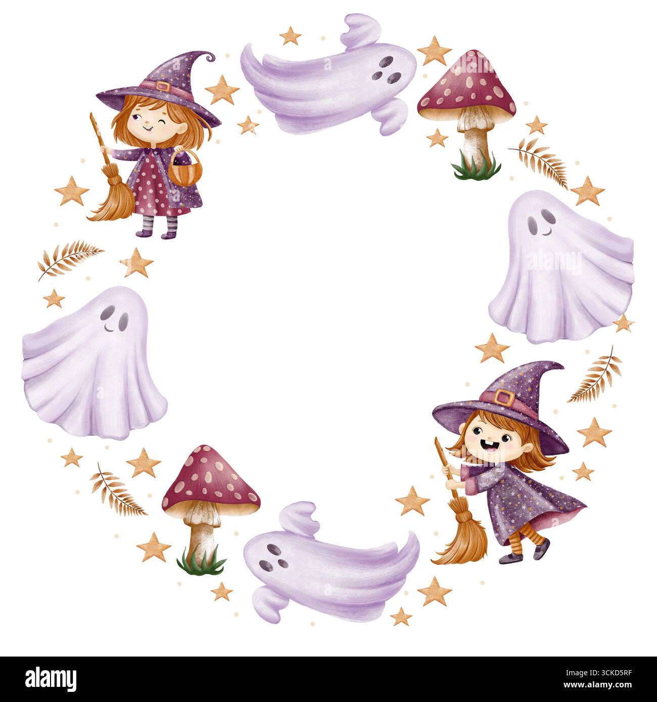 Playful witch Cut Out Stock Images & Pictures - Alamy