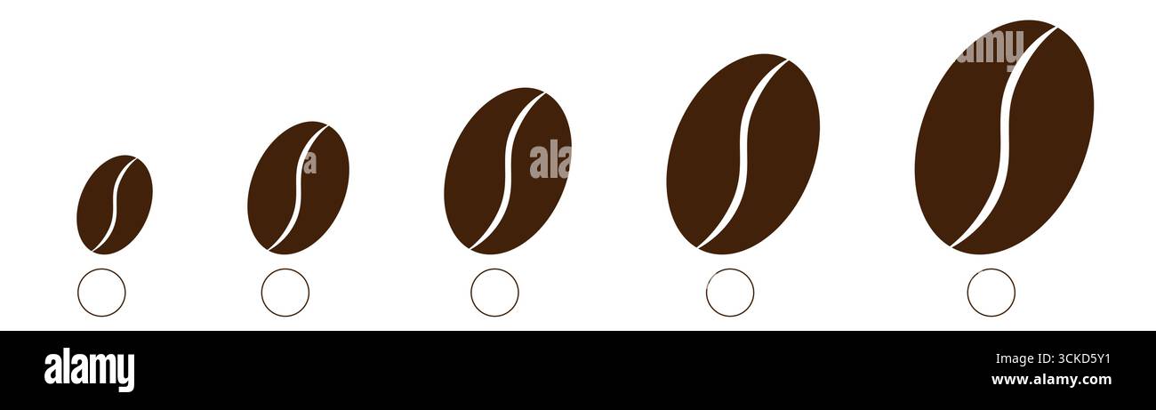 Coarse grain beans Stock Vector Images - Alamy