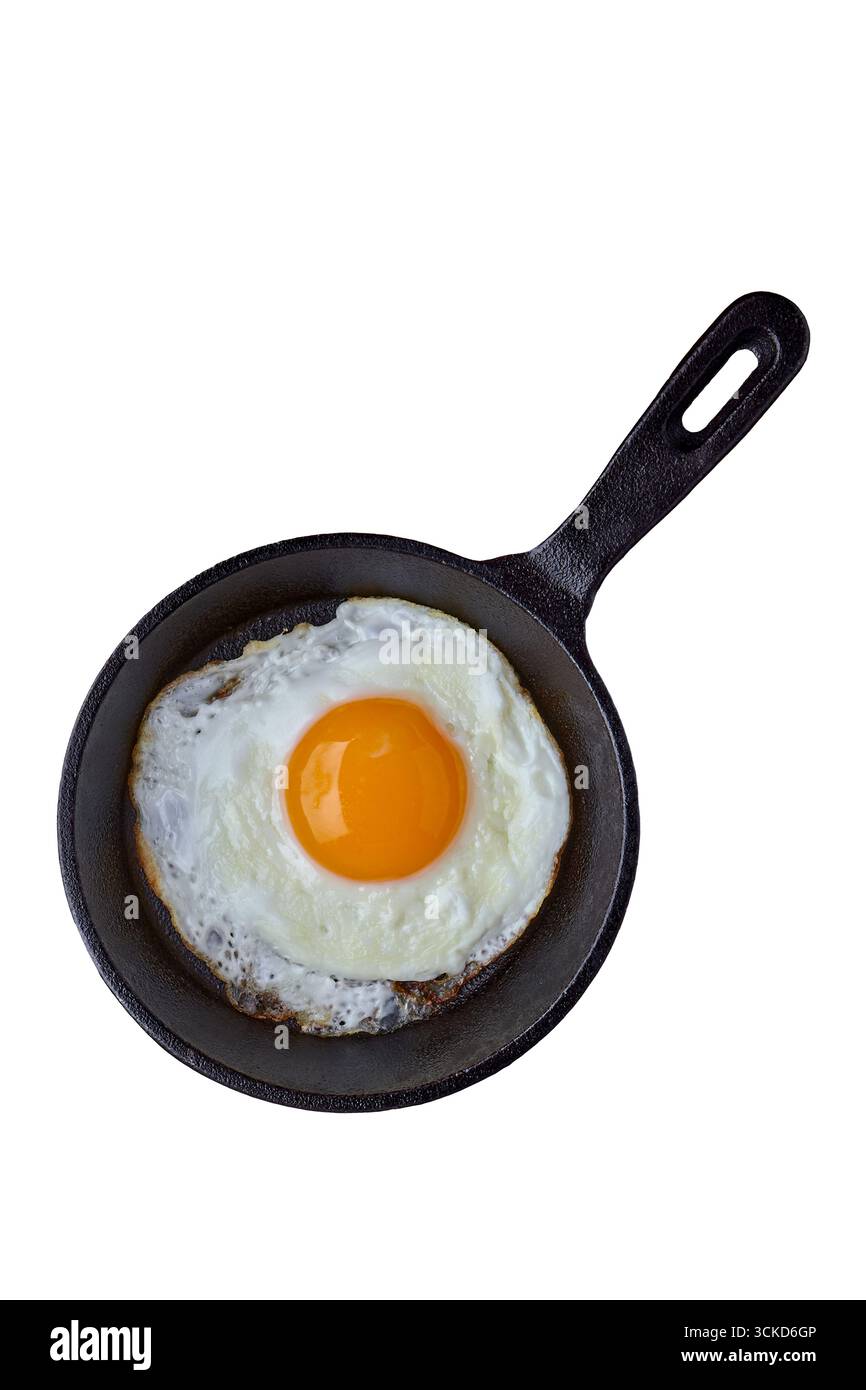Egg on pan cartoon Cut Out Stock Images & Pictures - Alamy