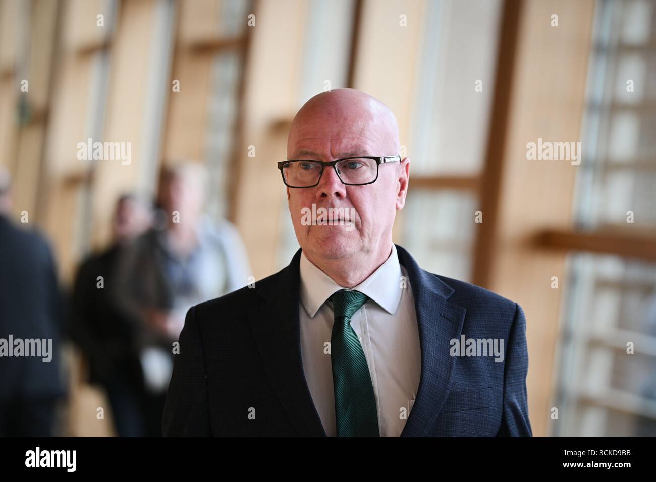 Edinburgh Scotland, UK 11 September 2025. Kevin Stewart MSP at the ...