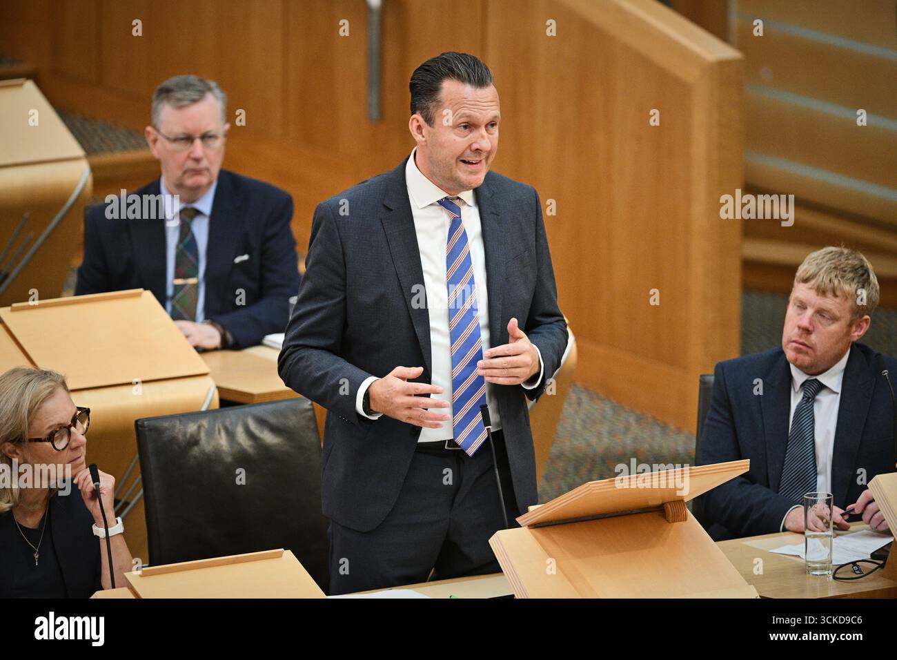 Edinburgh Scotland, UK 11 September 2025. Scottish Conservative leader ...