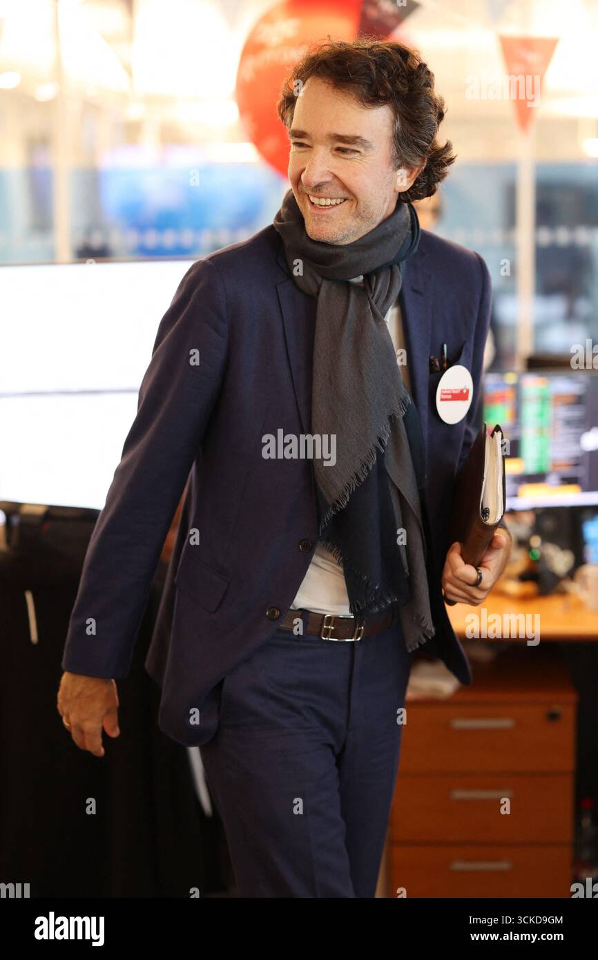 Antoine Arnault attending the 21th Aurel BGC Charity Day to honor the ...