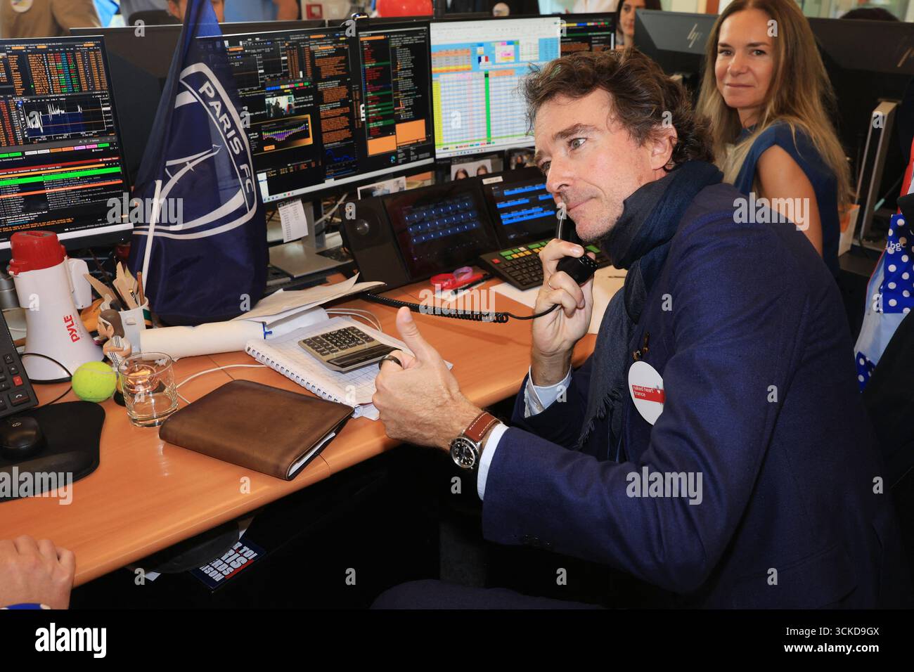 Antoine Arnault attending the 21th Aurel BGC Charity Day to honor the ...