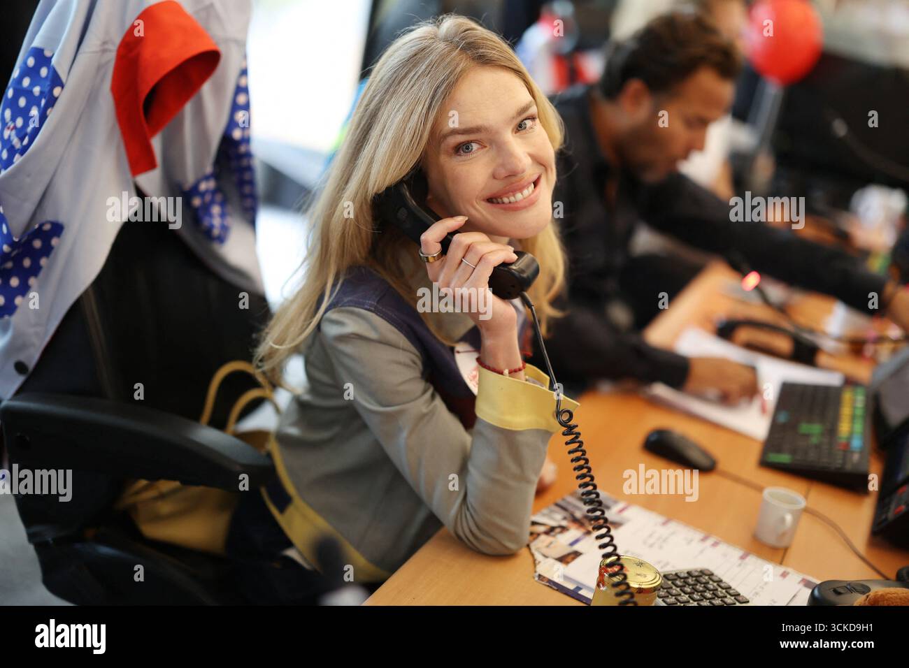 Natalia Vodianova attending the 21th Aurel BGC Charity Day to honor the memory of the 658 BGC ...