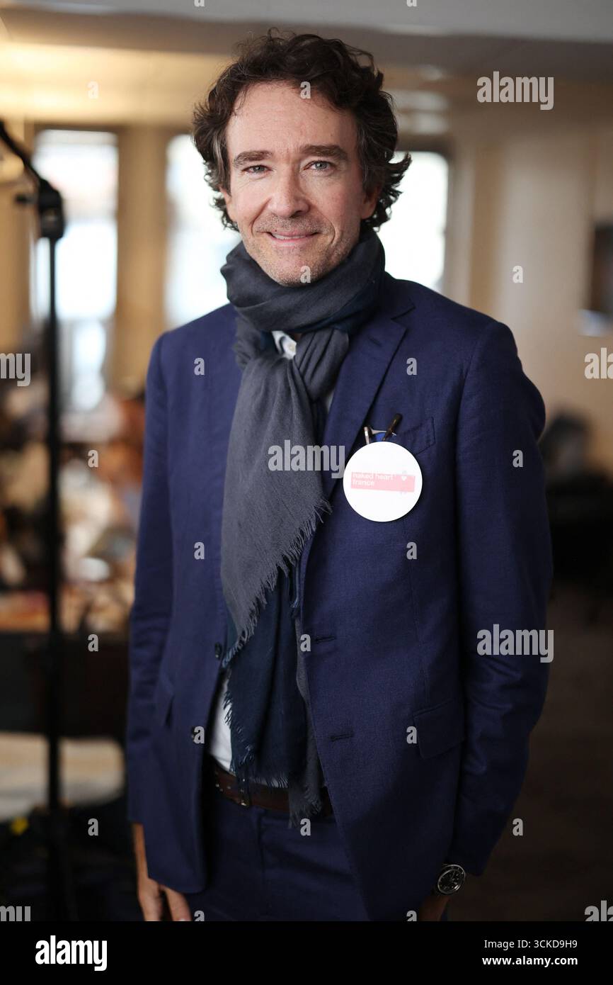 Antoine Arnault attending the 21th Aurel BGC Charity Day to honor the ...