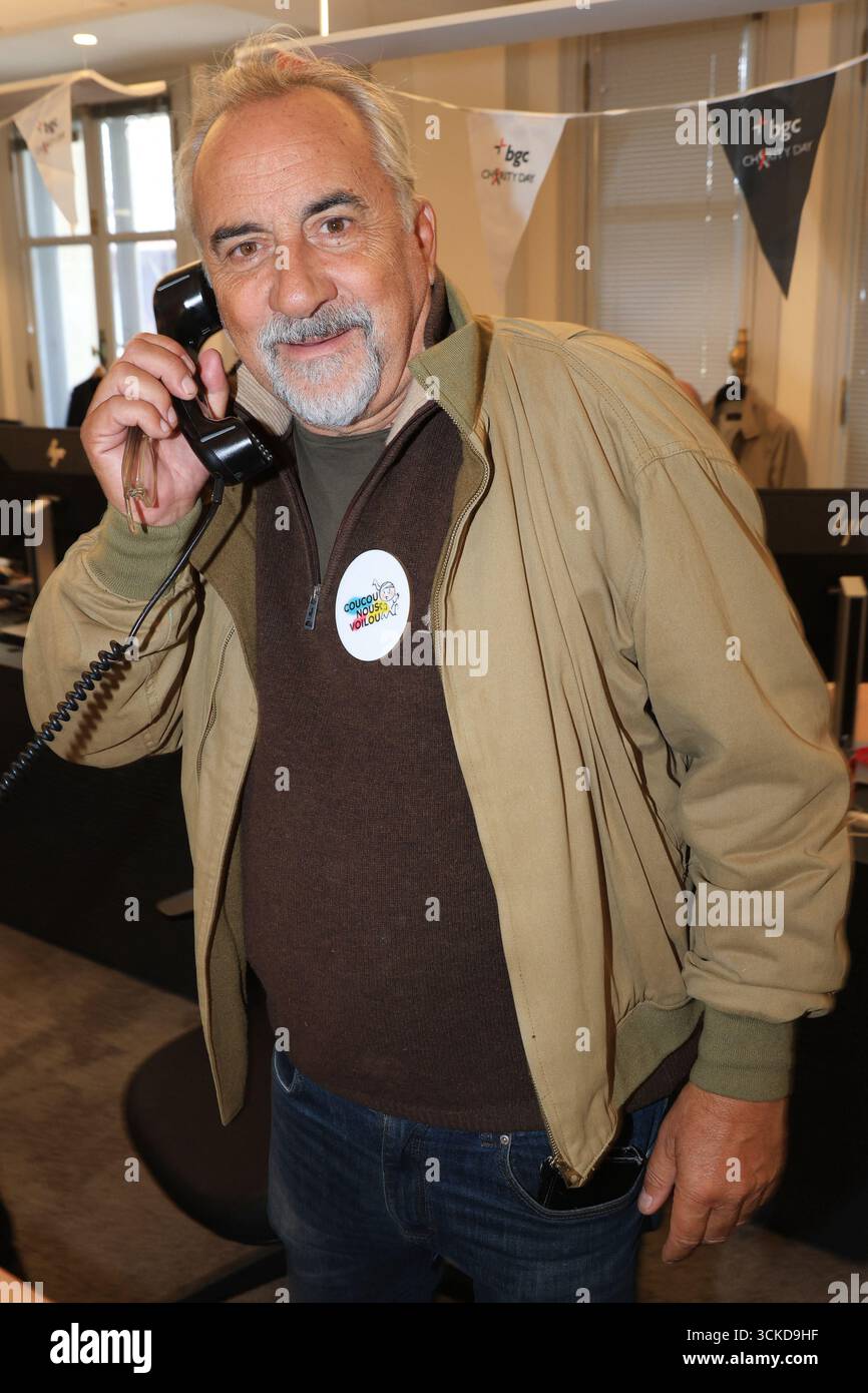 Antoine Dulery attending the 21th Aurel BGC Charity Day to honor the ...
