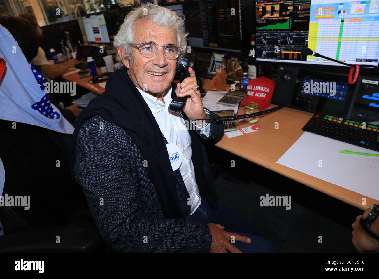 Michel Boujenah attending the 21th Aurel BGC Charity Day to honor the ...
