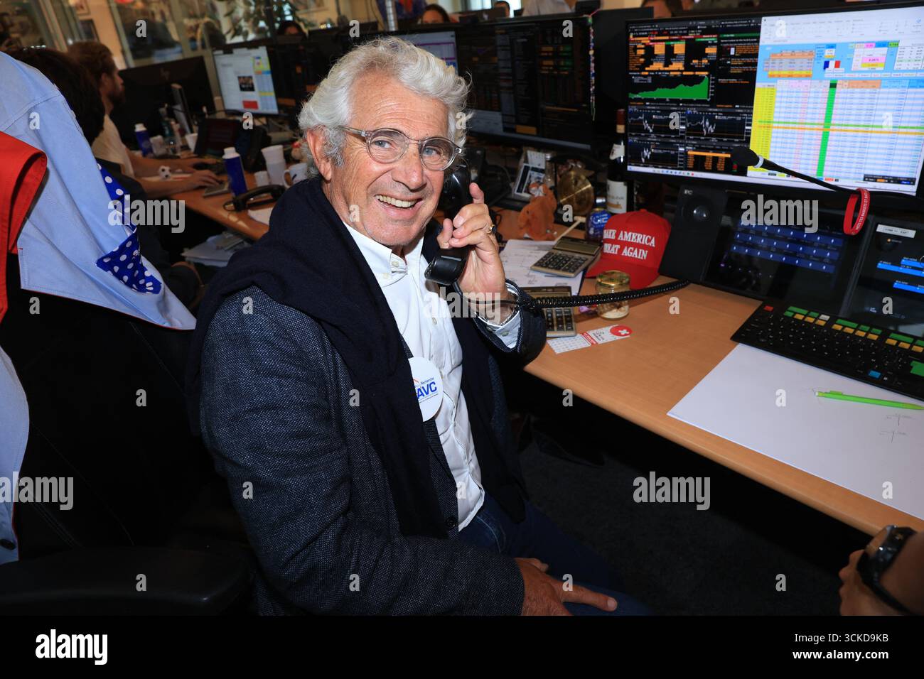 Michel Boujenah attending the 21th Aurel BGC Charity Day to honor the ...