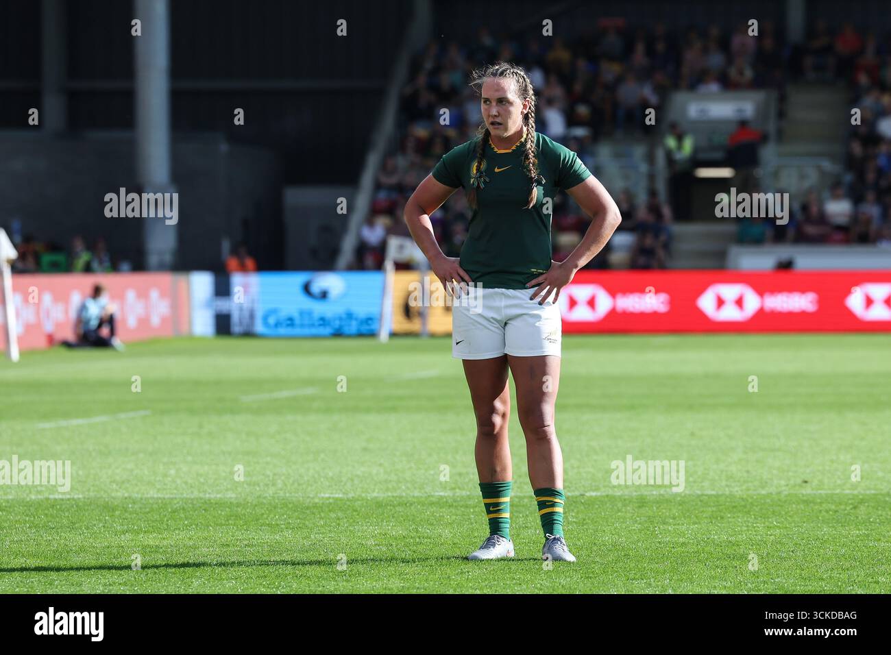 Libbie Janse van Rensburg of South Africa during the Women’s Rugby ...
