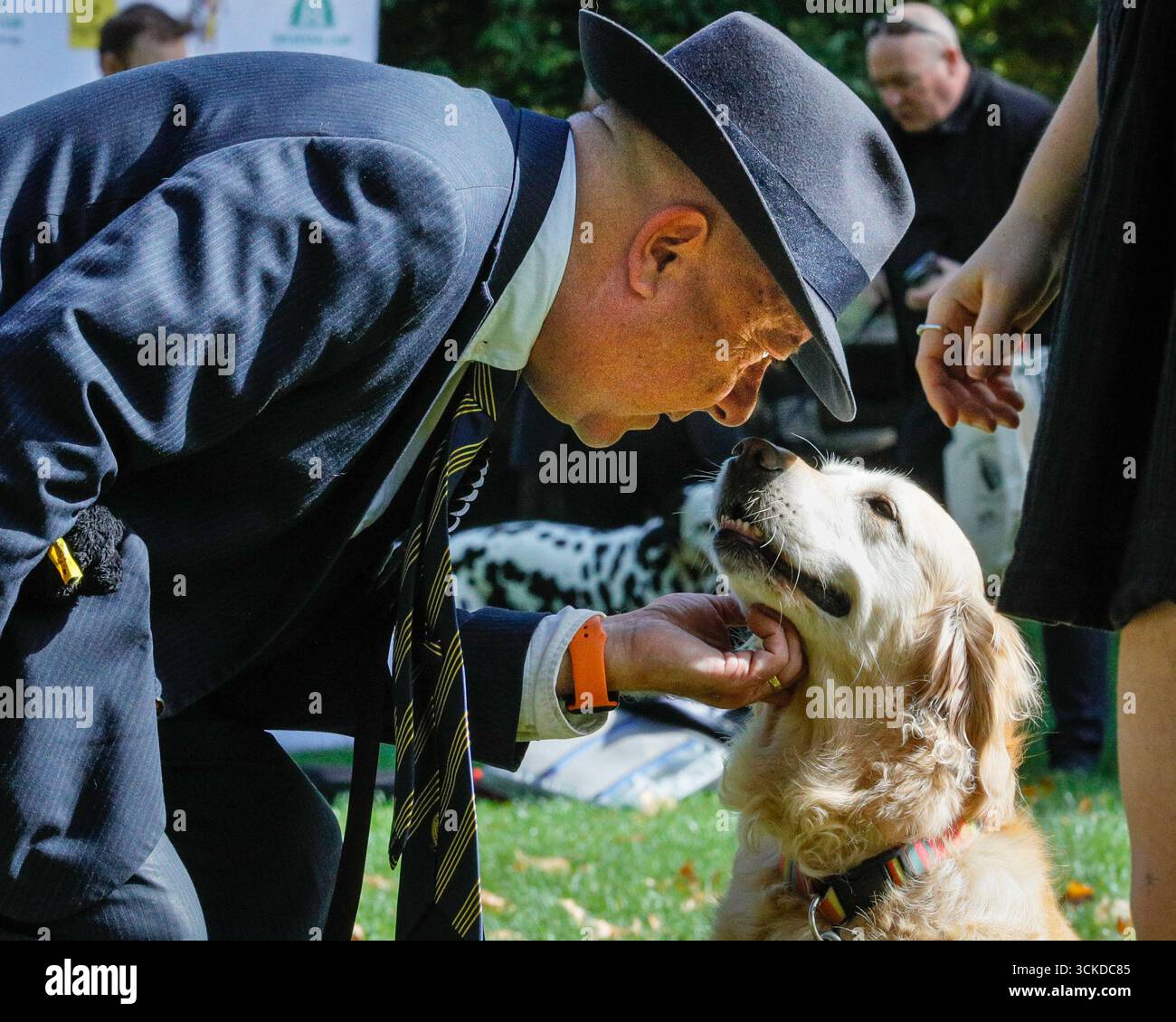 London, UK, 11th Sep 2025. Steve Darling MP and popular vote winner ...