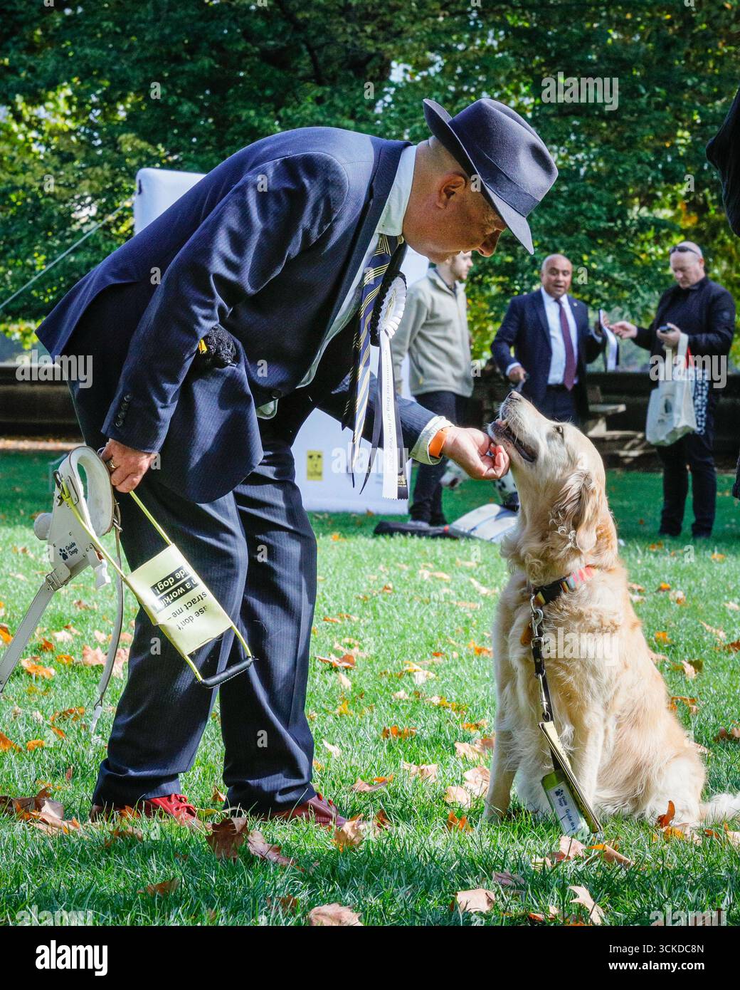 London, UK, 11th Sep 2025. Steve Darling MP and popular vote winner ...