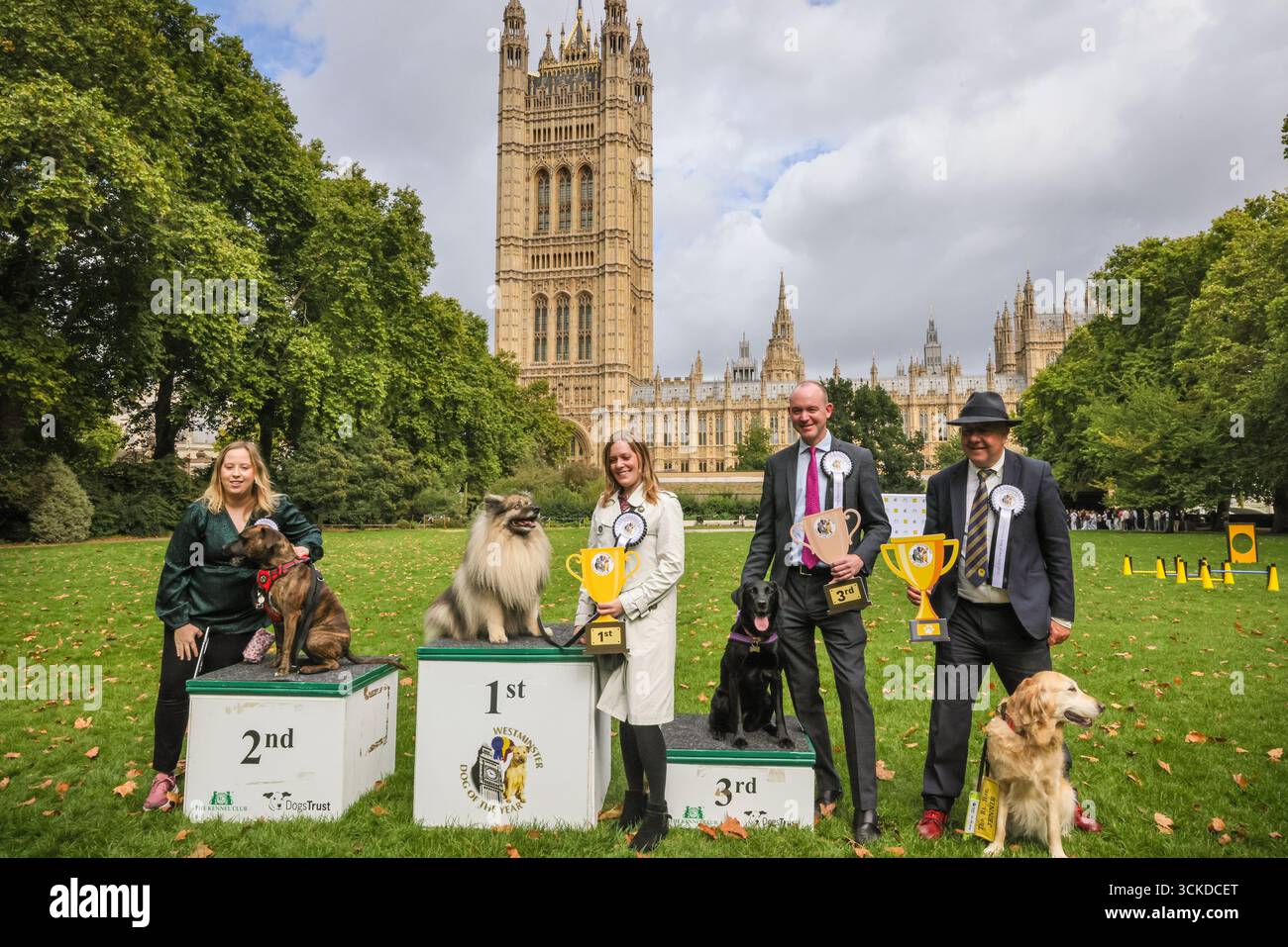 London, UK, 11th Sep 2025. Winners: Steve Darling MP and Jennie the ...