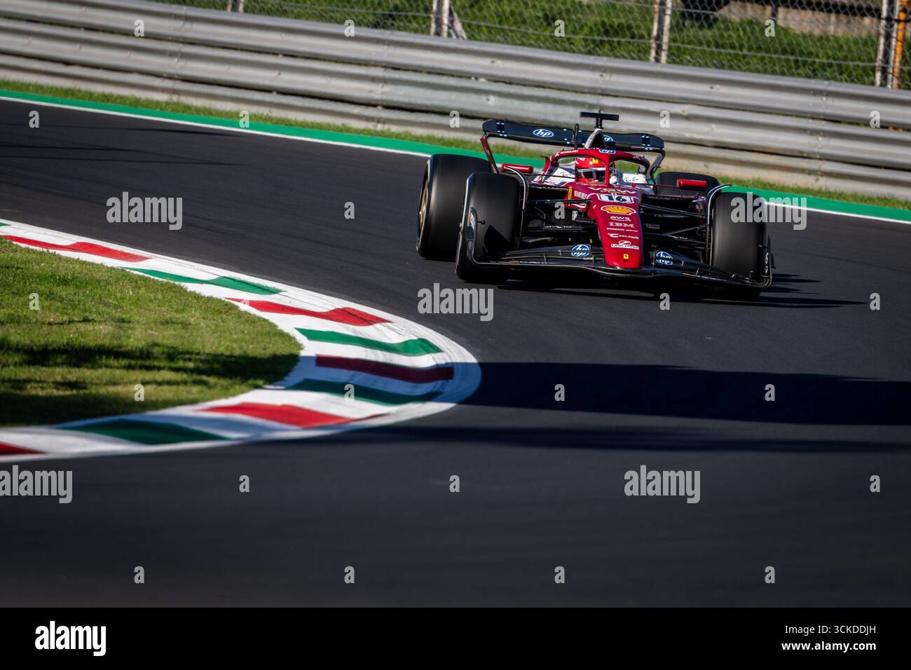 Autodromo di Monza, Monza, Italy. 5.September.2025; Charles Leclerc of Monaco and Scuderia ...