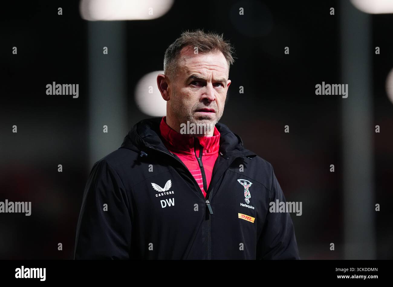 File photo dated 20-12-2024 of Harlequins coach Danny Wilson ...