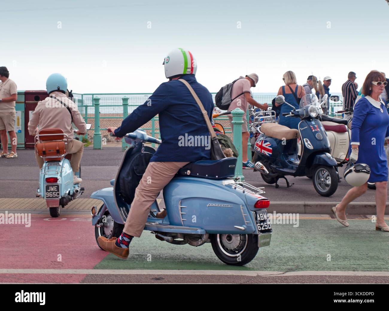 The Brighton Mod Weekender 2025 Stock Photo - Alamy