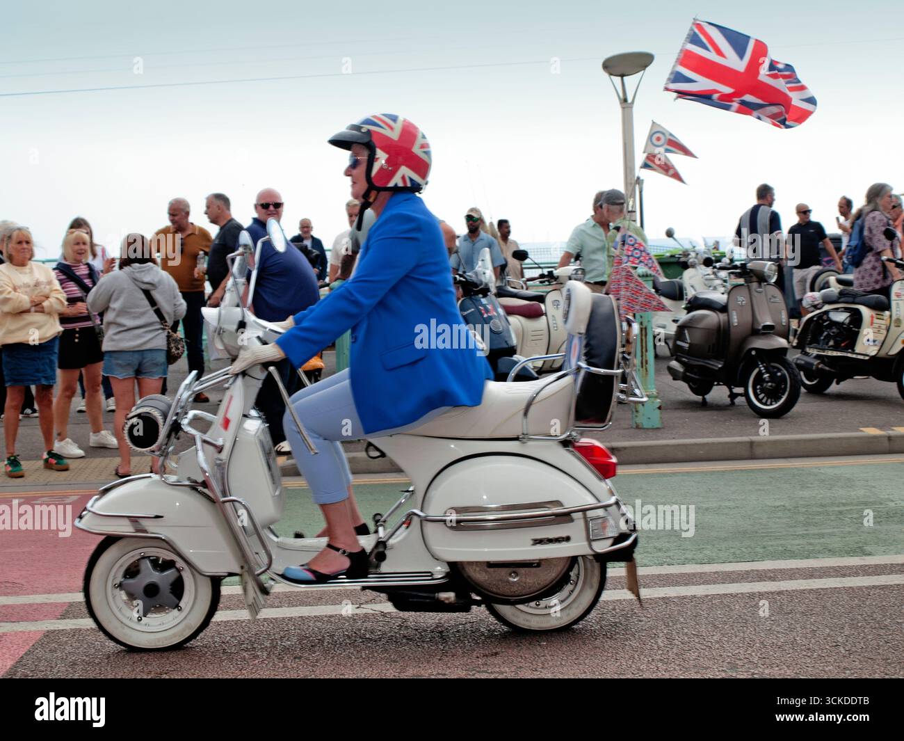 The Brighton Mod Weekender 2025 Stock Photo - Alamy