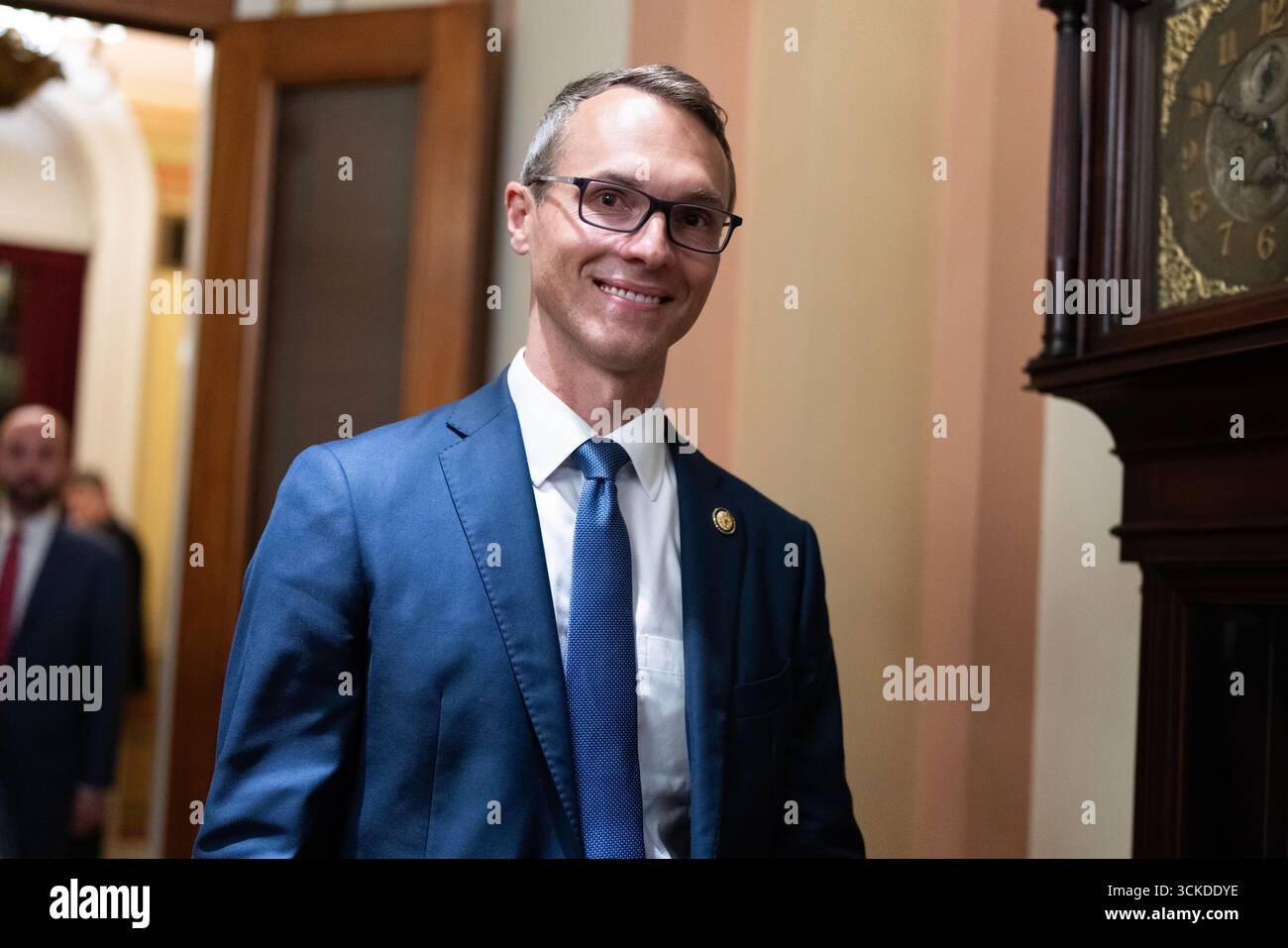 UNITED STATES - SEPTEMBER 10: Rep. James Walkinshaw, D-Va., arrives for ...