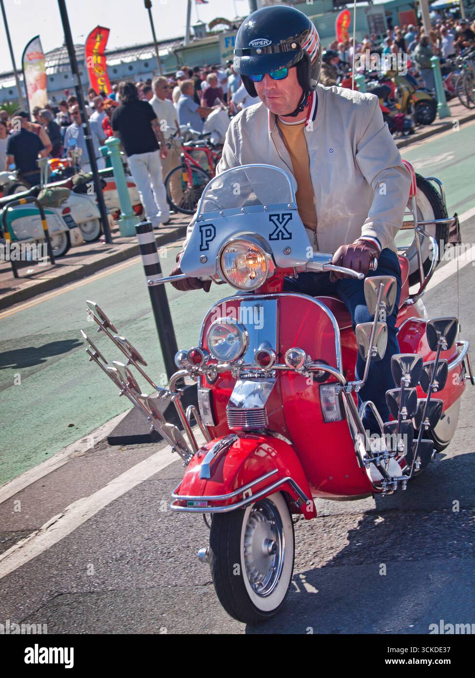 The Brighton Mod Weekender 2025 Stock Photo - Alamy