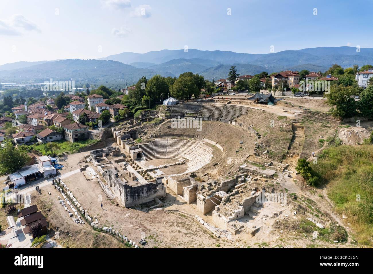 Prusias ad Hypium antique city in Duzce, Turkey. A part of ancient ...