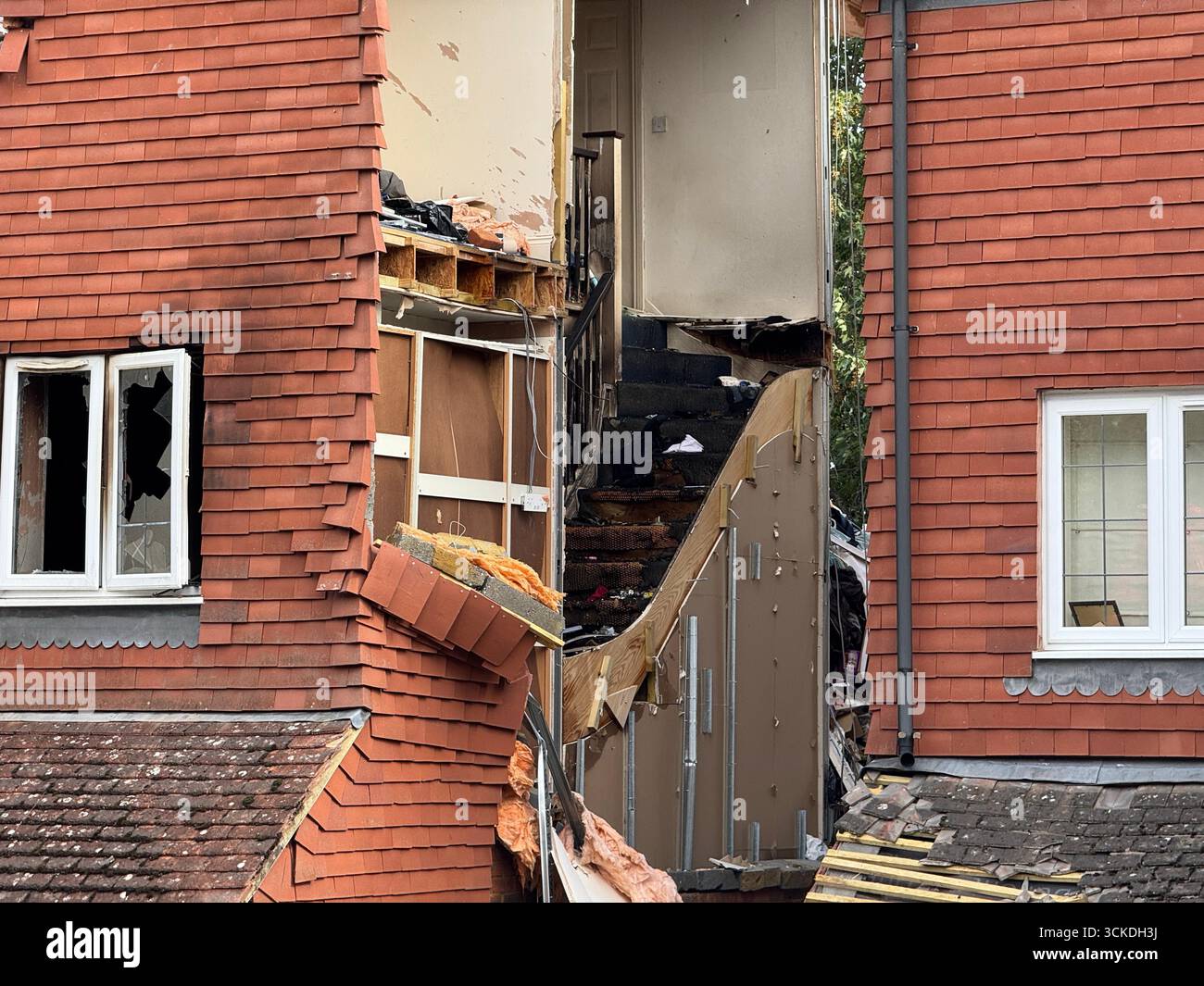 Two floors of a semi-detached house on St Denys Close in Purley ...