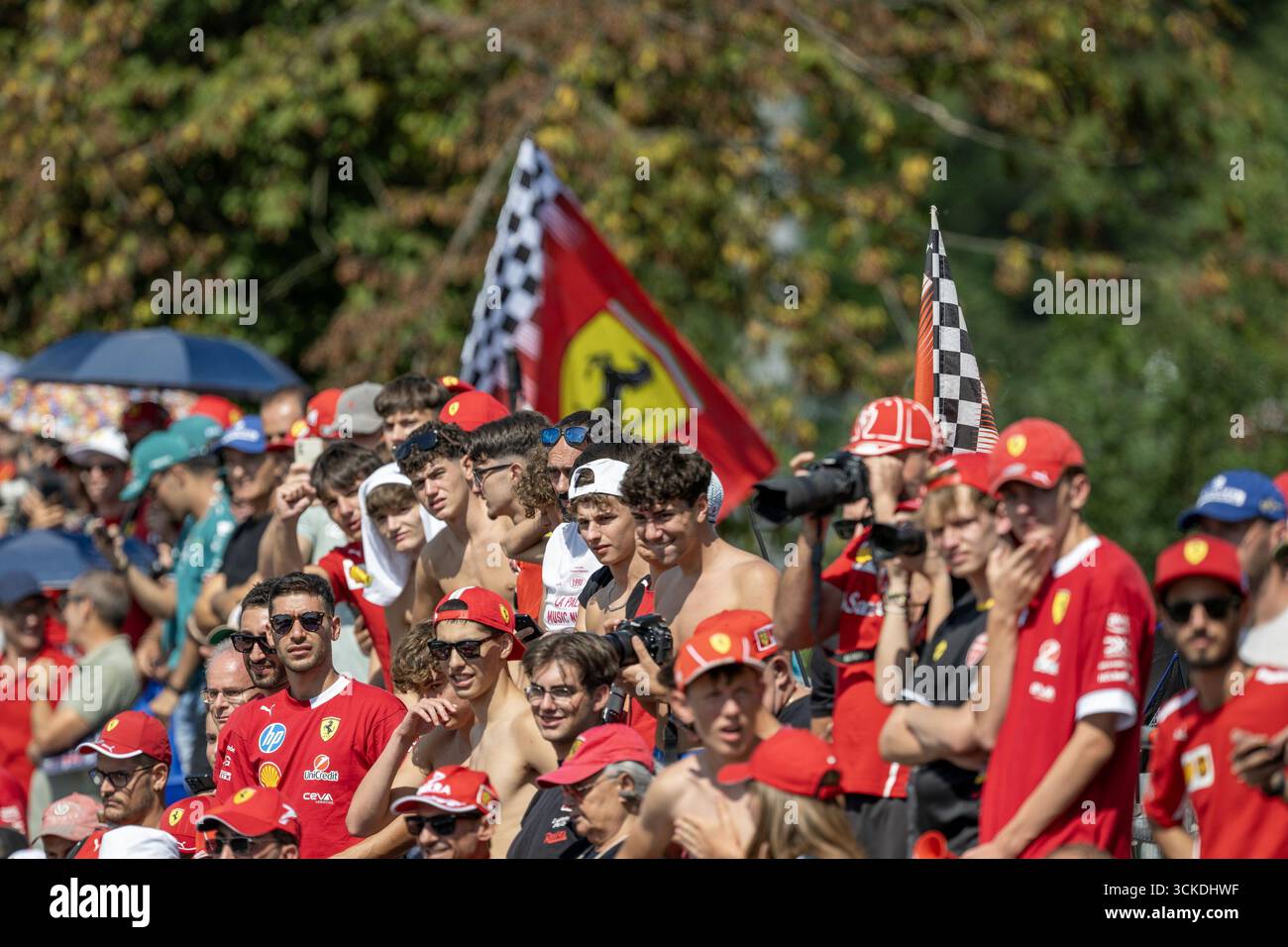 Formula 1 Pirelli Gran Premio d'Italia 2025 FP1 - Fans during Pirelli ...