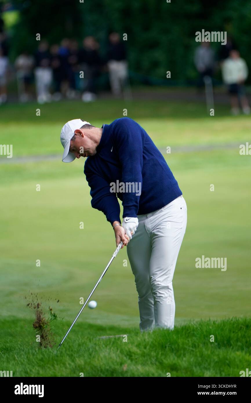 Rory Mcilroy In action on the 1st day at The BMW PGA, Wentworth (West ...