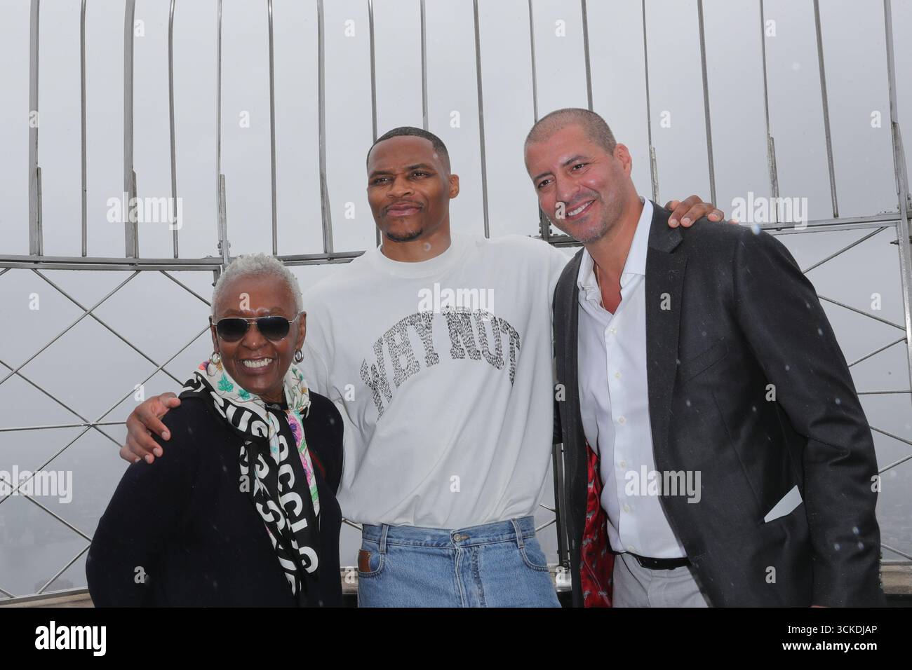 NEW YORK, NY – SEPTEMBER 10, 2025: Bethann Hardison, Russell Westbrook ...
