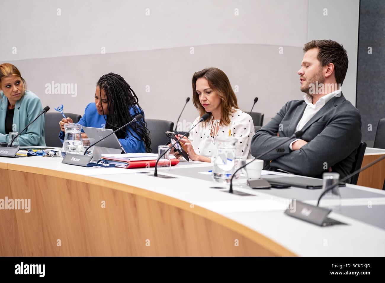 THE HAGUE – Lisa Westerveld (GroenLinks-PvdA), Faith Bruyning (NSC ...
