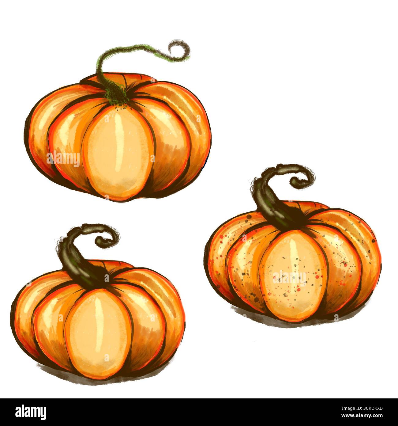 Fall cozy halloween pumpkins Cut Out Stock Images & Pictures - Alamy