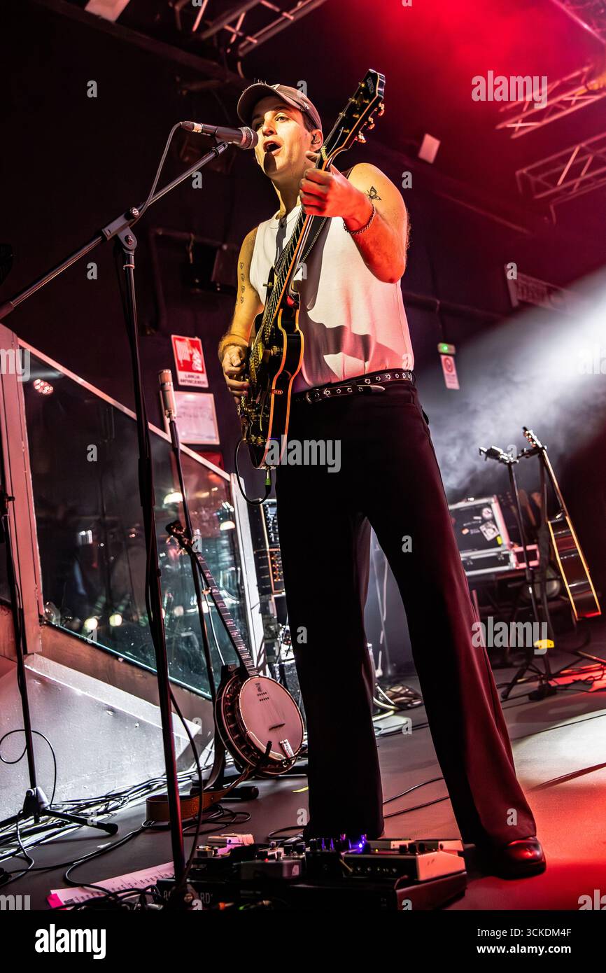Milan Italy. 10 sept 2025. The Australian trio SONS OF THE EAST ...