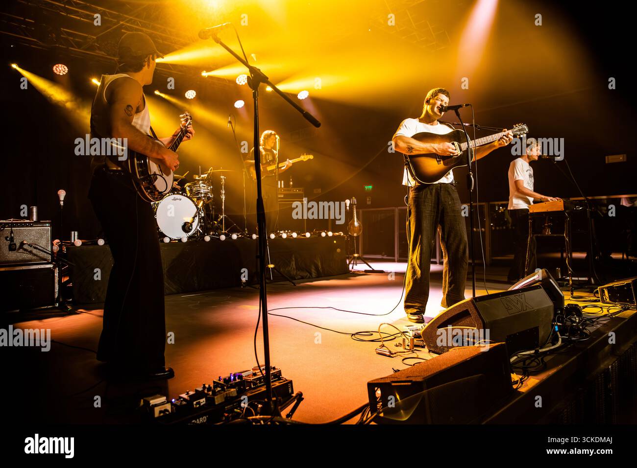 Milan Italy. 10 sept 2025. The Australian trio SONS OF THE EAST ...