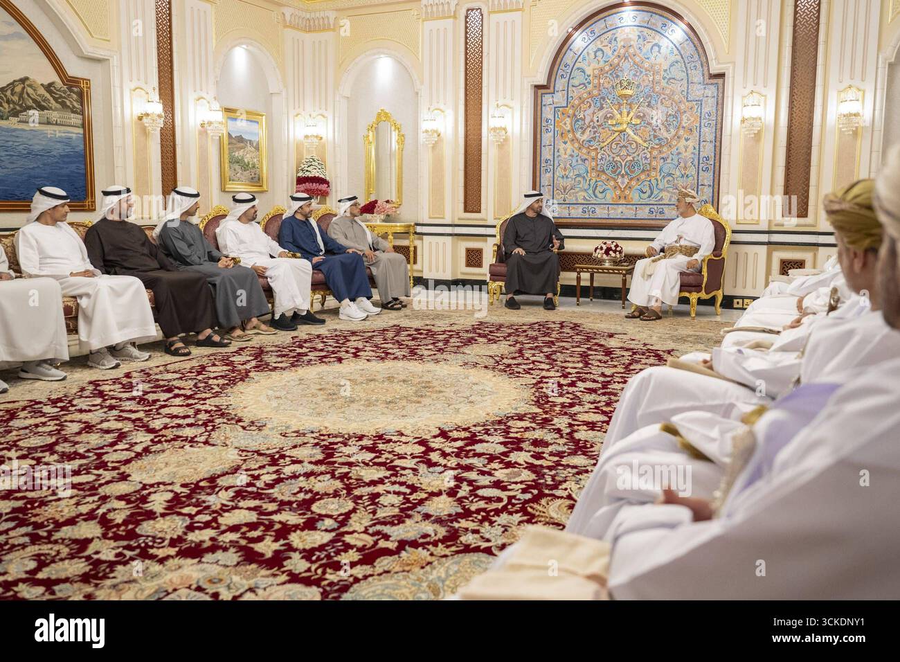 President of the United Arab Emirates, Mohammed bin Zayed Al Nahyan ...