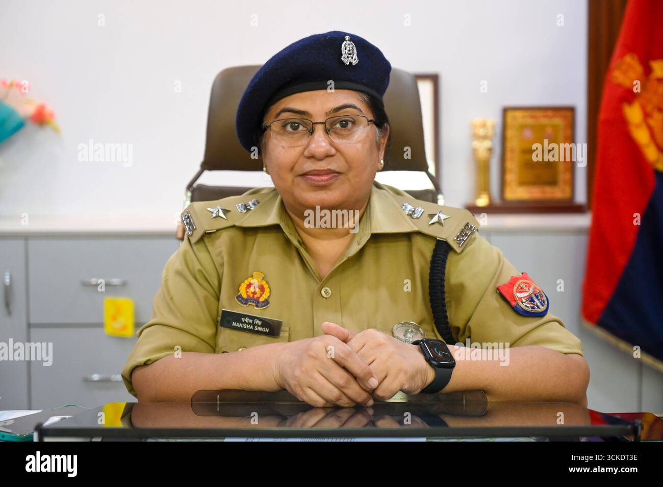 NOIDA, INDIA - SEPTEMBER 9: Additional SP Manisha Singh became DCP ...