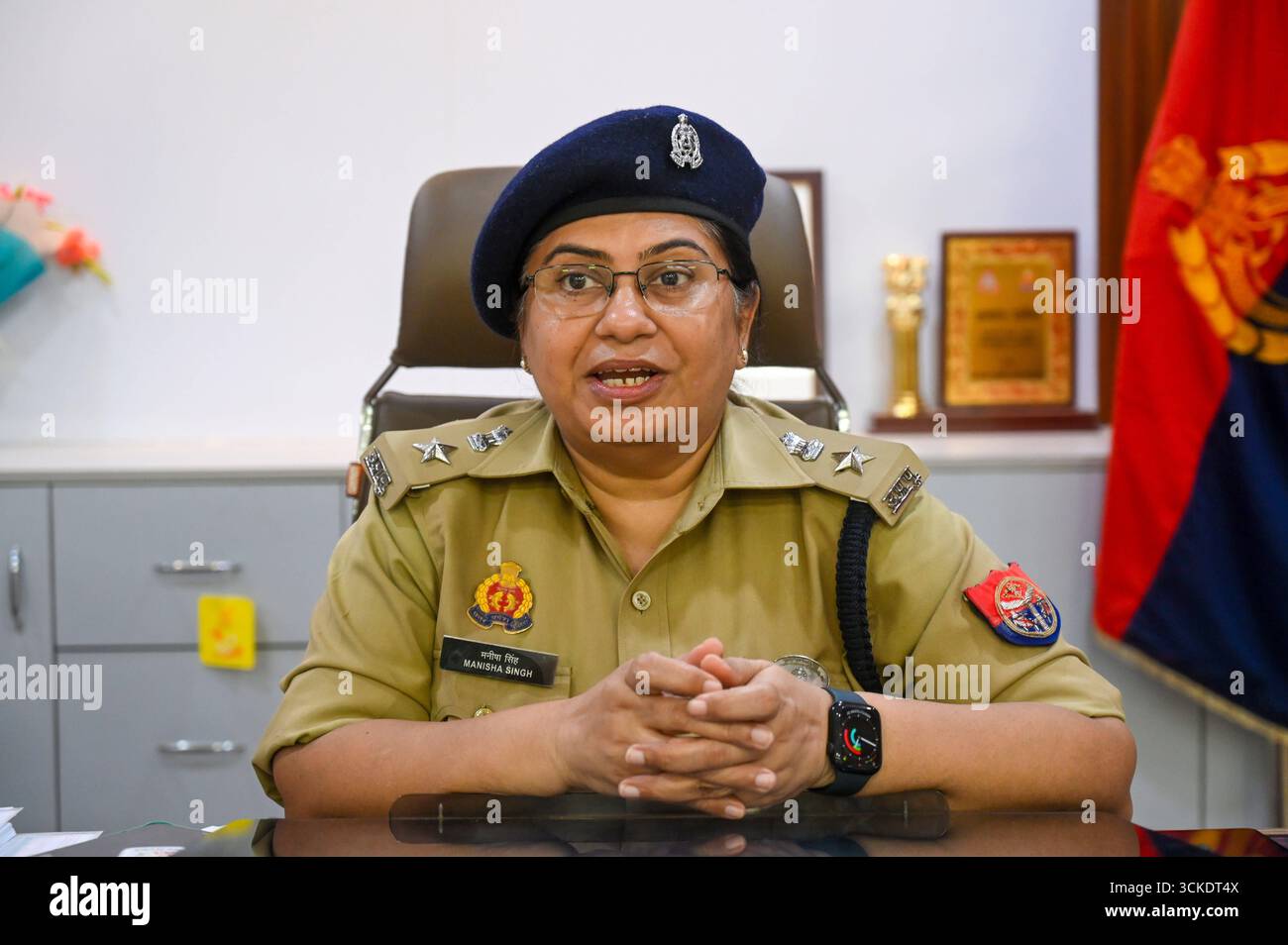 NOIDA, INDIA - SEPTEMBER 9: Additional SP Manisha Singh became DCP ...