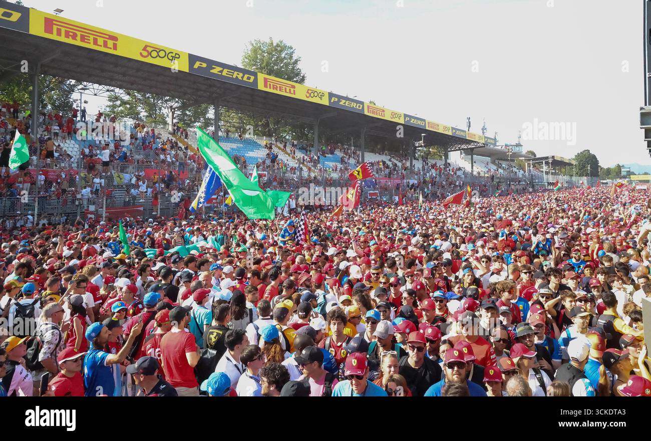 The Monza public Formula 1 Pirelli Gran Premio d'Italia 2025 Monza- F1 ...