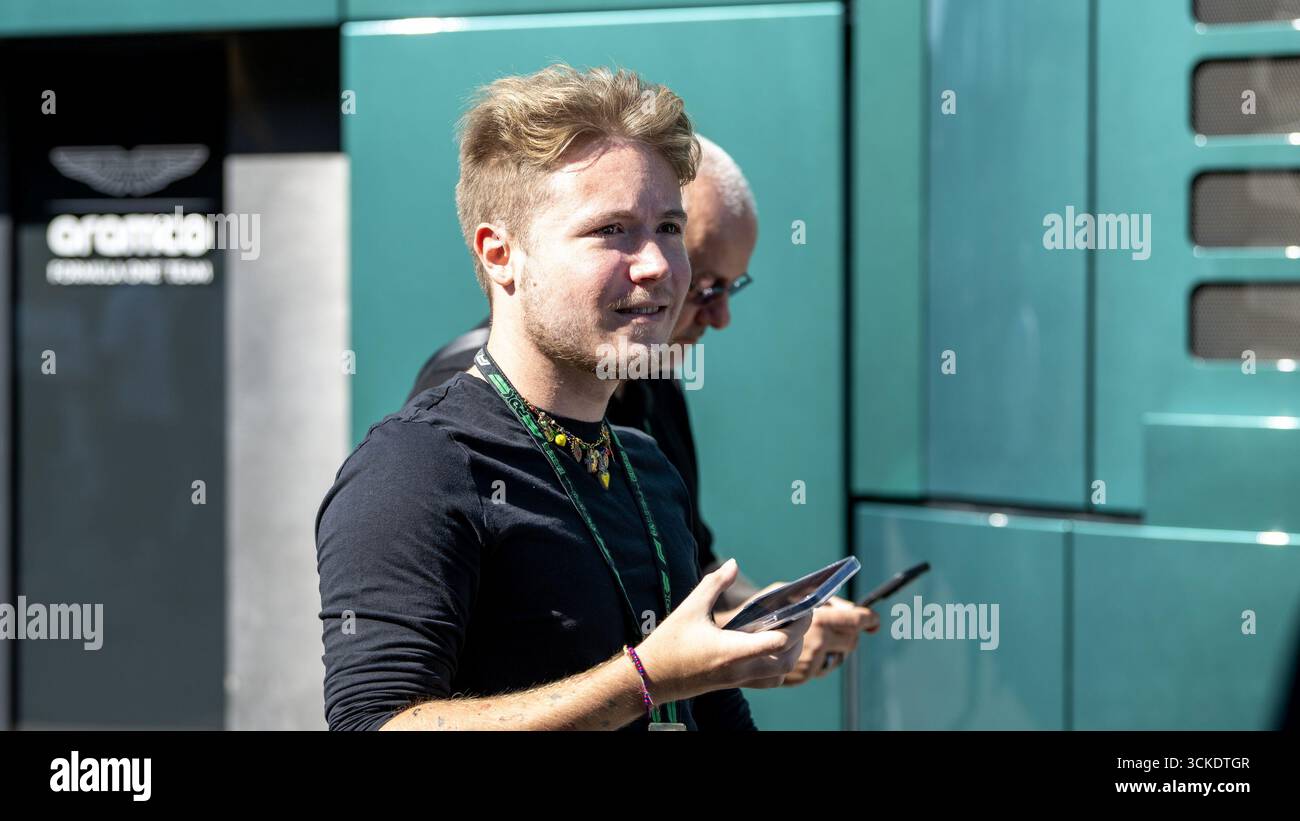 Alfa Italian singer during Pirelli Gran Premio d'Italia 2025, Formula 1 ...