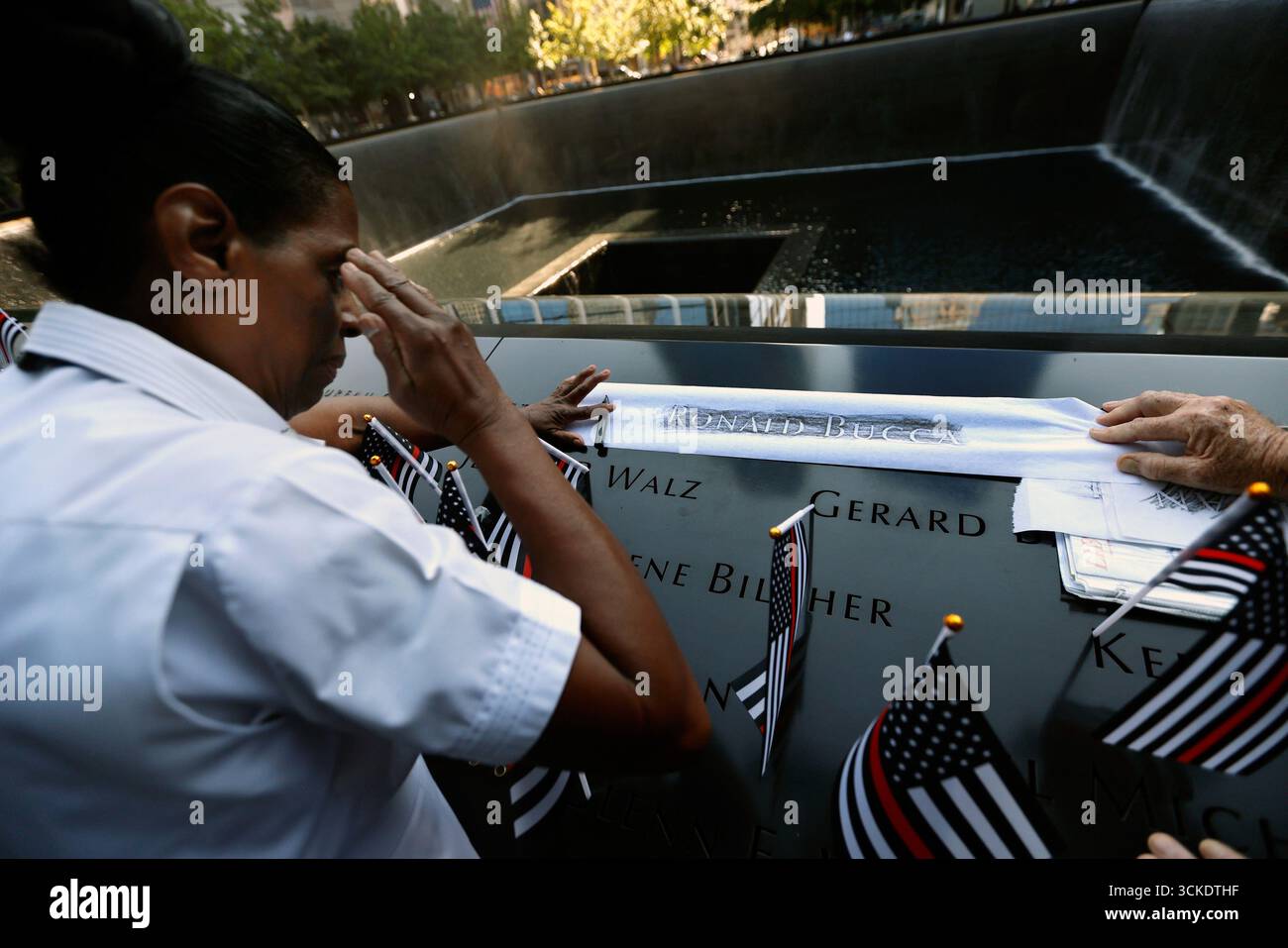 New York, United States. 11th Sep, 2025. Retired US Army Col. Joan ...