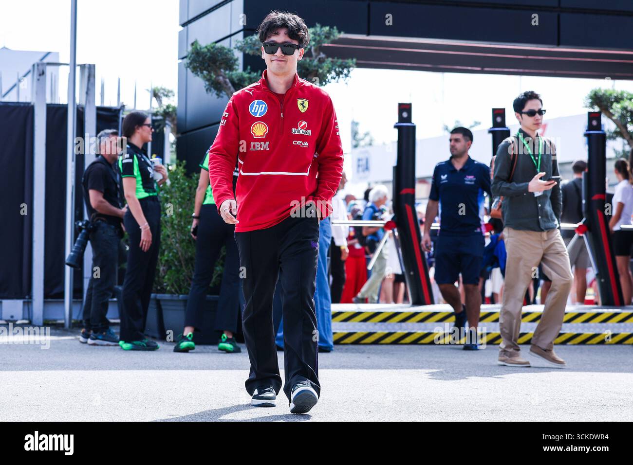 Zhou Guanyu of China of Scuderia Ferrari HP seen during F1 Grand Prix ...