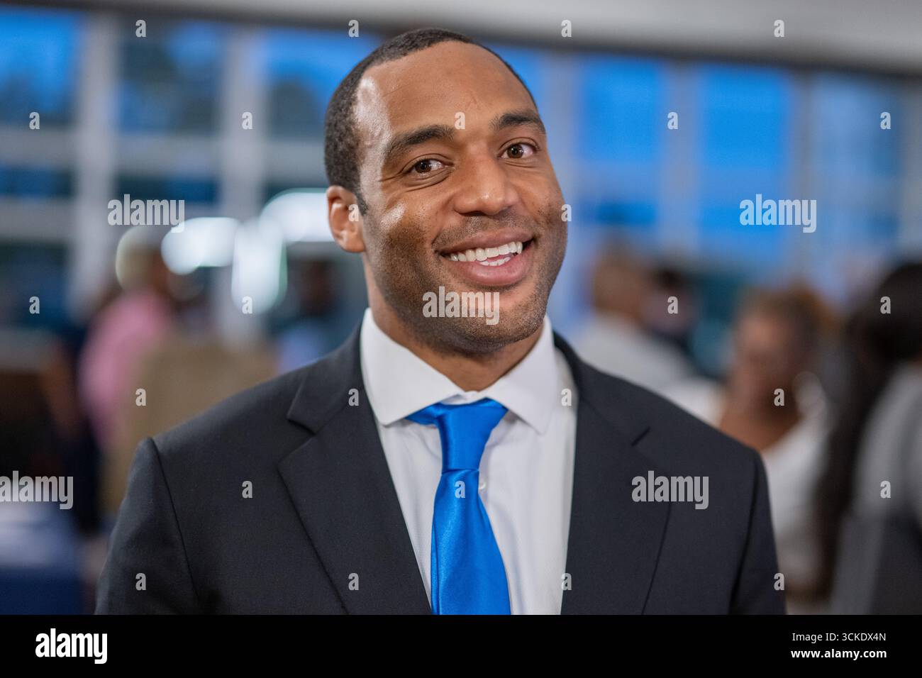 George Foreman IV attends the 18th Congressional District Meet the ...
